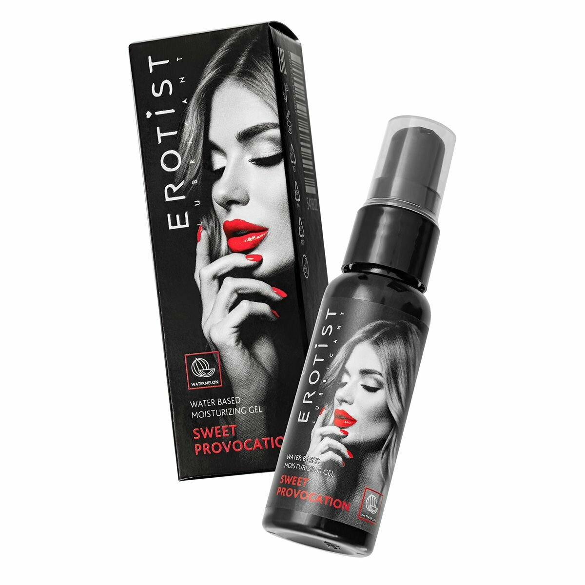 Съедобный гель со вкусом арбуза Sweet Provocation Watermelon, 30 мл