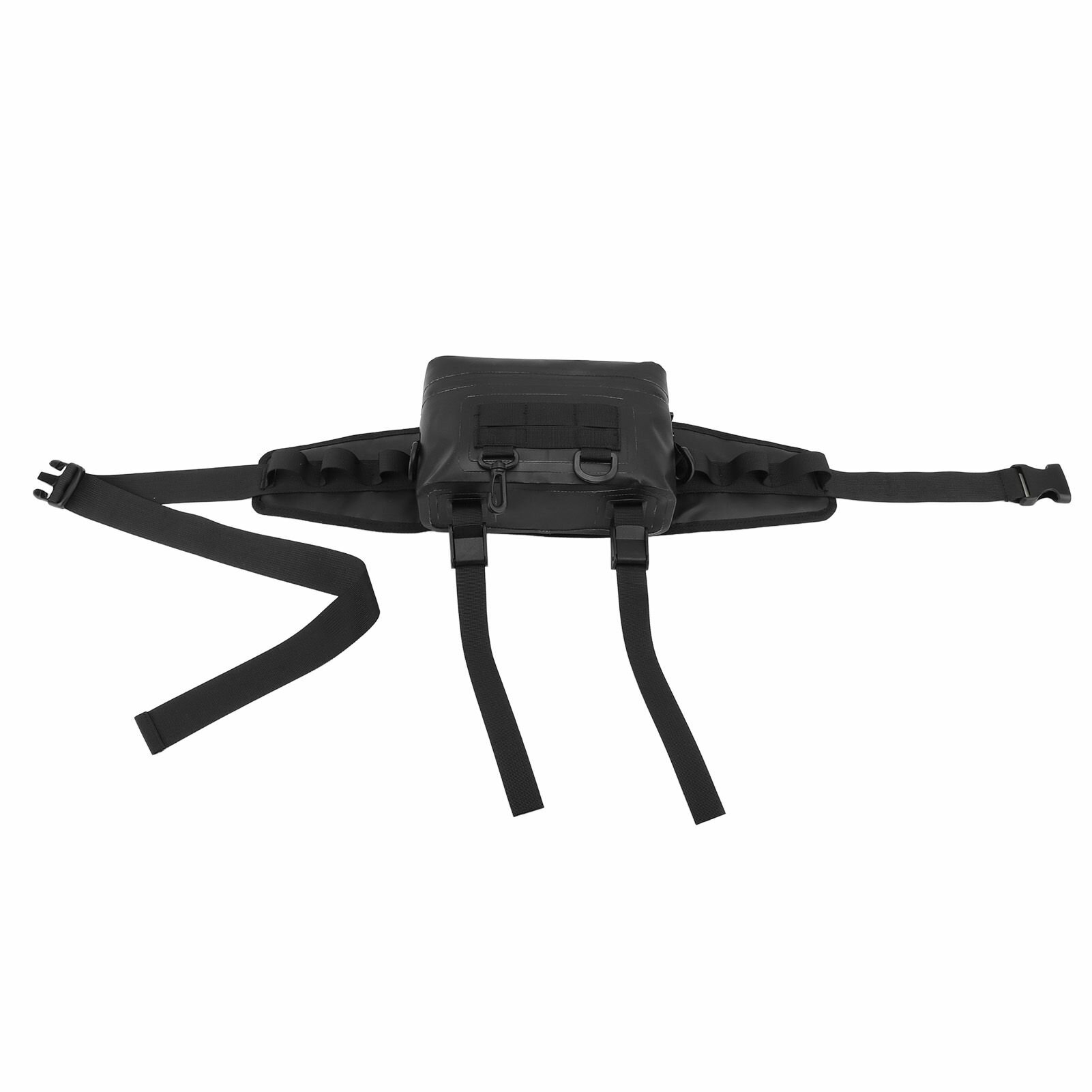 Рыболовная сумка, водонепроницаемая, поясная, большая, черная