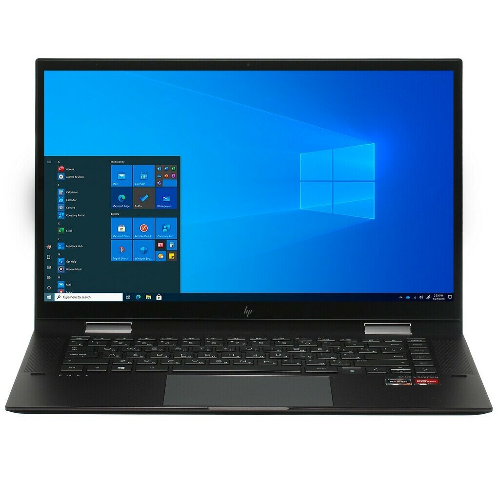 15,6" Ноутбук HP Envy X360 Convert 15-EU0035UR (5B852EA) черный - 1920x1080, IPS, AMD Ryzen 7 5700U, ядра: 8 x 1,8 ГГц, 16 ГБ, SSD 1024 ГБ, AMD Radeon Graphics, Windows 11 Home
