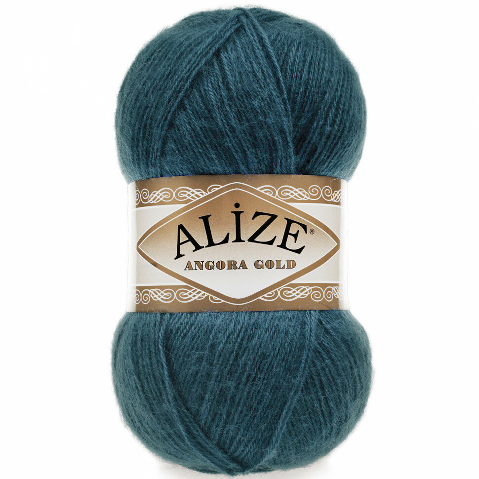 Пряжа Alize ANGORA GOLD 17 петроль (5 мотков)