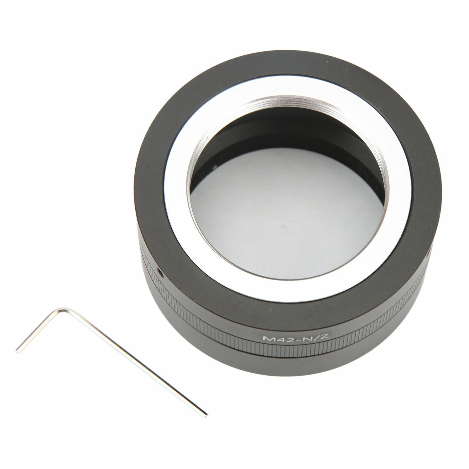 Алюминиевый адаптер кольца объектива M42 для камер Nikon Z, ручная фокусировка, подходит для Nikon Z6, Z7, Z50 и других полнокадровых камер