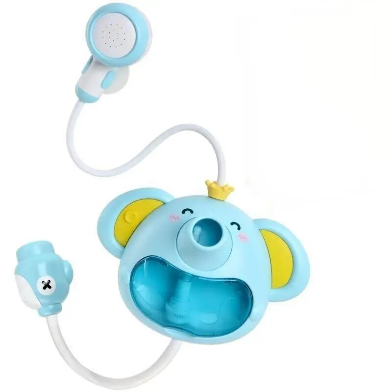 Электрический душ, игрушка, распылитель воды, слон, шита, пузыри, новая вода, детская летняя игра, ванна для ванной комнаты