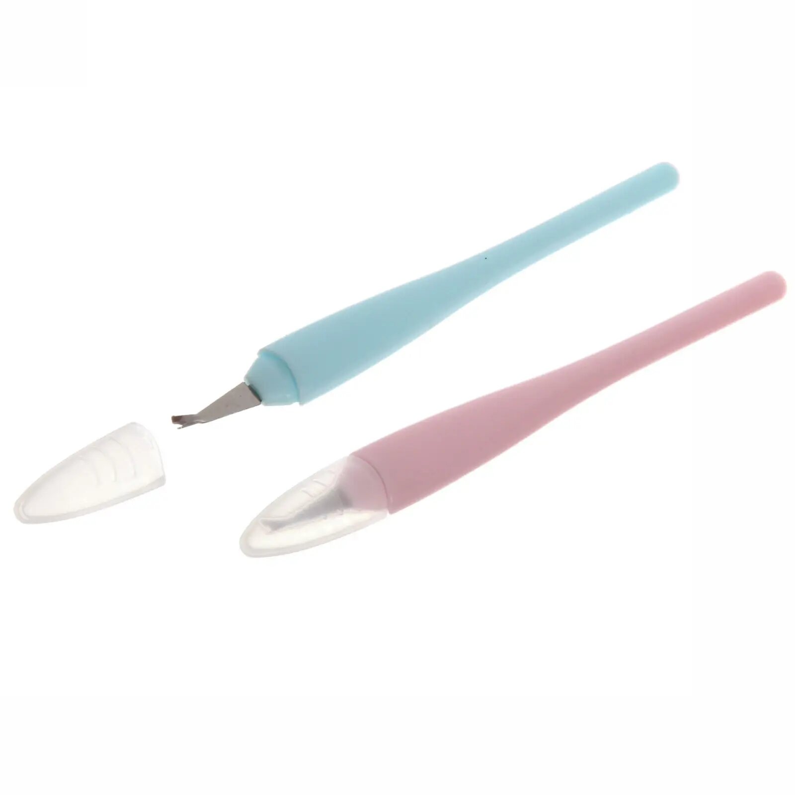 Триммер для кутикулы «Ультрамарин», 13см, с прорезиненной ручкой, разноцветный принт