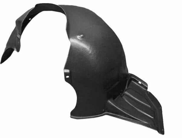 Подкрылок SAT, для Skoda Fabia 2007, передний, левый, черный