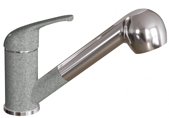 Смеситель для кухни Dr.Gans Соната базальт 319.04L.1223.409