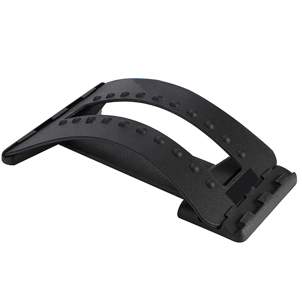 Устройство для поддержки поясницы Magic Back Stretcher - облегчение боли в спине - 4 регулируемых настройки устройства для растяжки спины ， Массажная доска