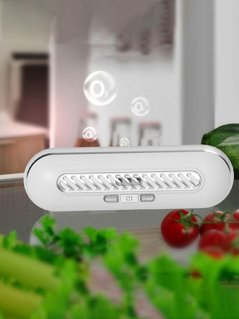 Озонатор для холодильника, дезинфекция, ионизация, перезаряжаемый