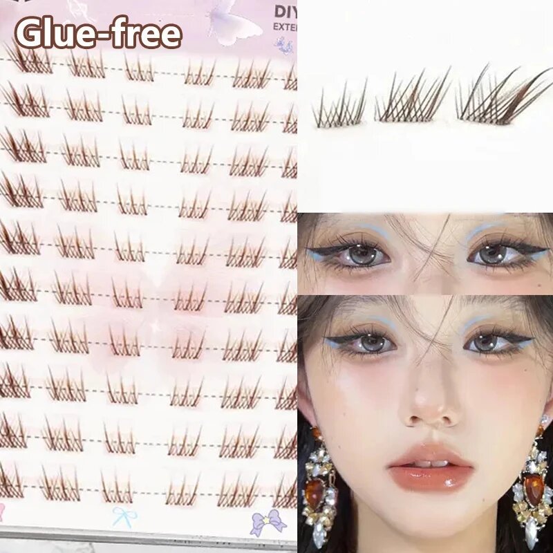 Glue-free накладные ресницы "Лиса с девятью хвостами"