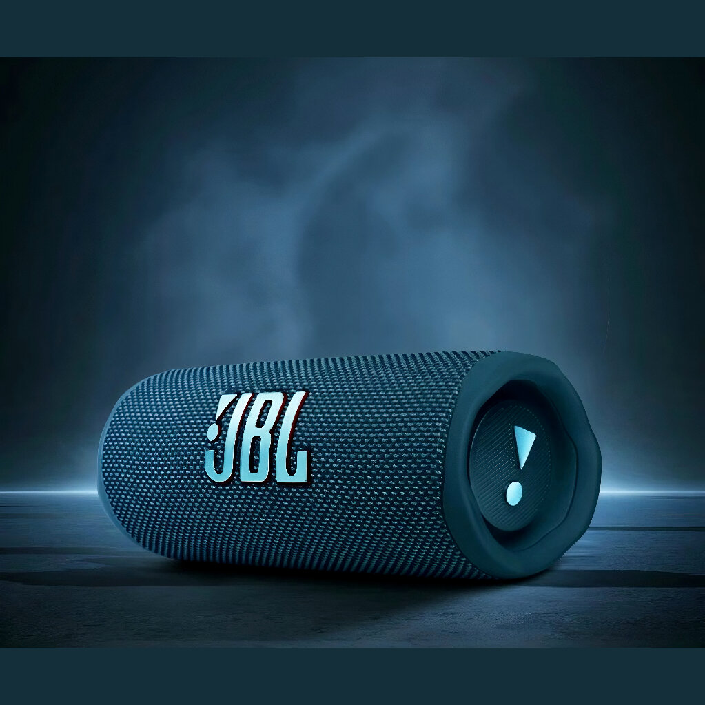 Беспроводная колонка JBL Flip 6, IP67, СИНИЙ (JBLFLIP6 BLUE)