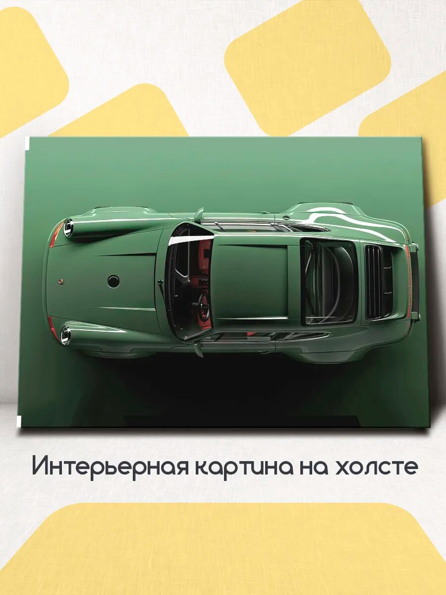 Картина на стену интерьерная Porsche 911 40x30 см