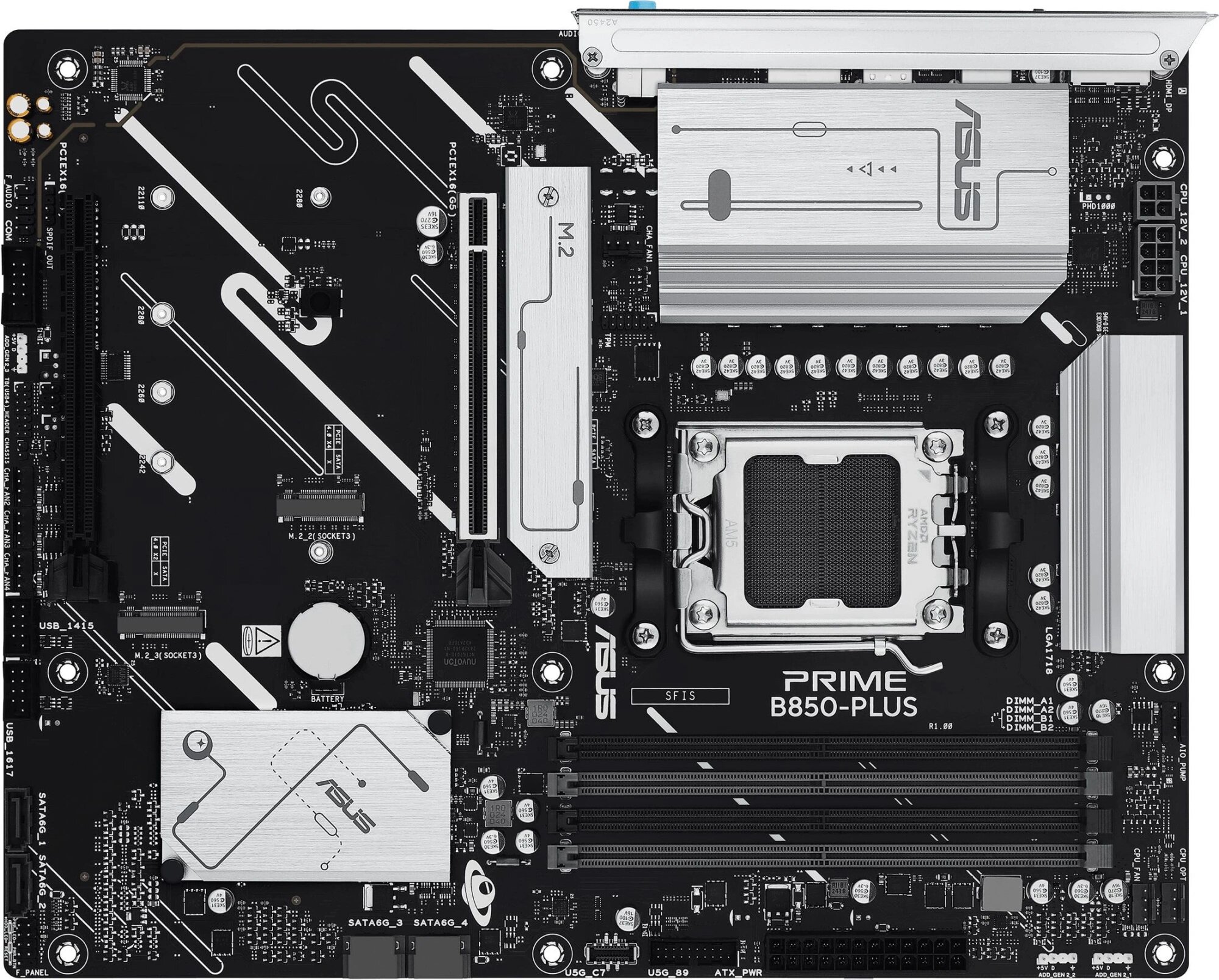 Материнская плата Asus PRIME B850-PLUS-CSM Socket AM5 AMD B