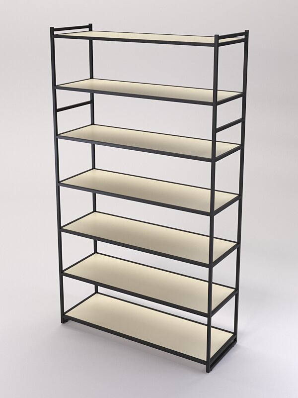 Стеллаж "Стронг" №188 в стиле лофт, Крем Вайс. Производитель товара - компания Westcom.