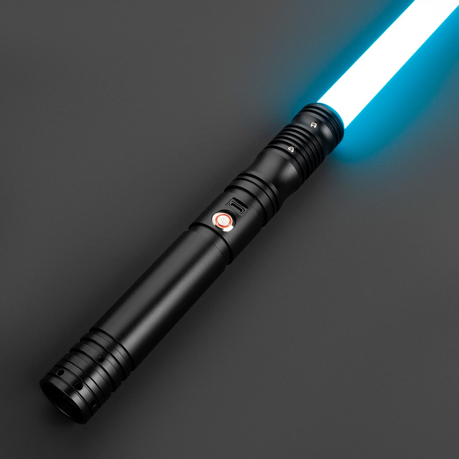Металлический световой меч LGT Saberstudio Force 116 Black, 16 Sounds XRGB3.0