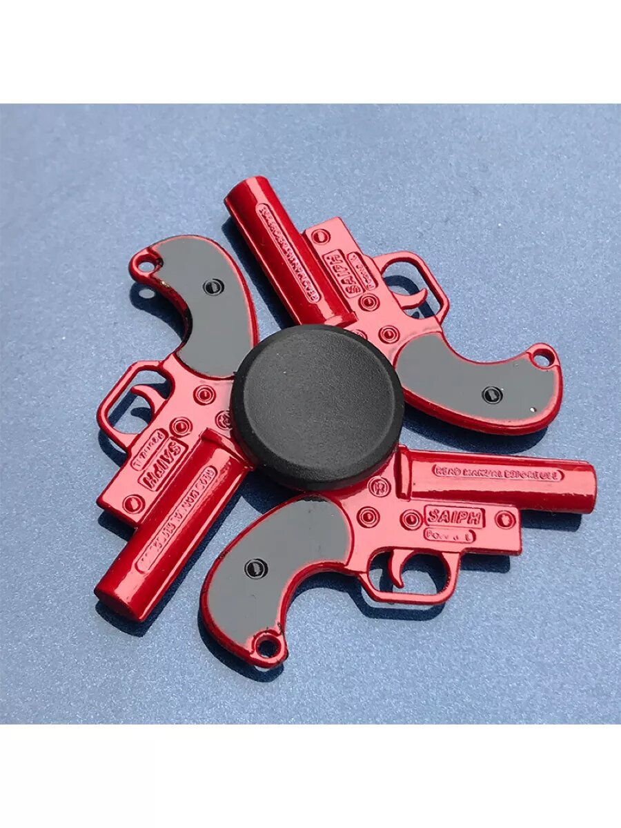 Металлический спиннер ракетница, аниме стиль, антистресс