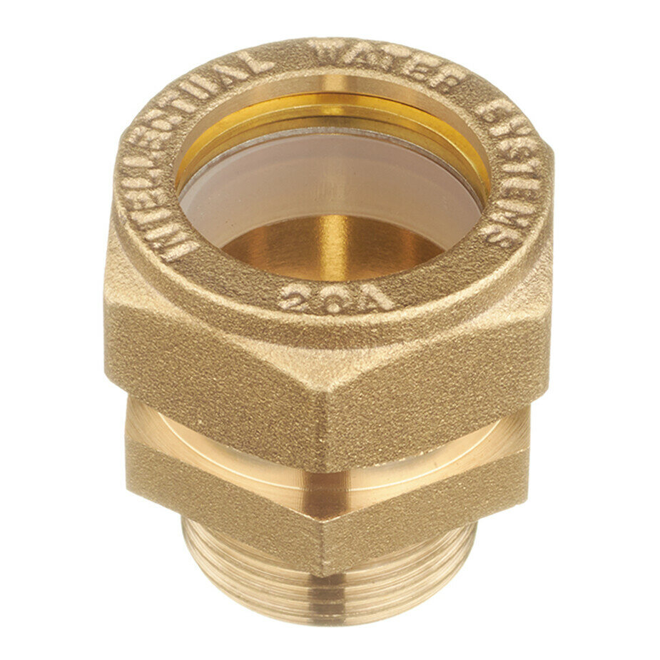 Муфта 20 мм х 3/4 НР(ш) для гофрированных труб