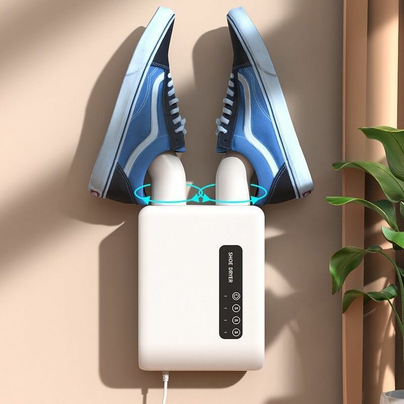 Сушилка для обуви электрическая с таймером напольная, настенная для детской и взрослой горнолыжной обуви