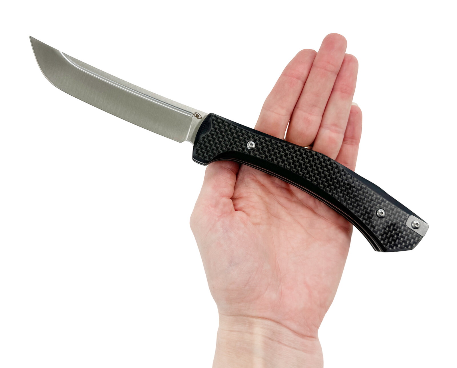 Складной Пчак-06 Reptilian, сталь D2, рукоять карбон