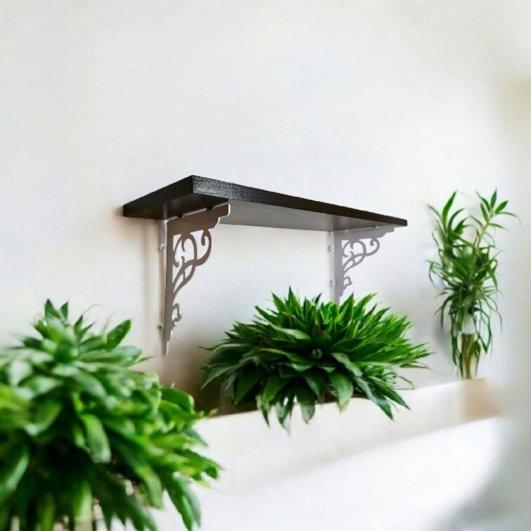 Уголок для полок декоративный полкодержатель Лилия