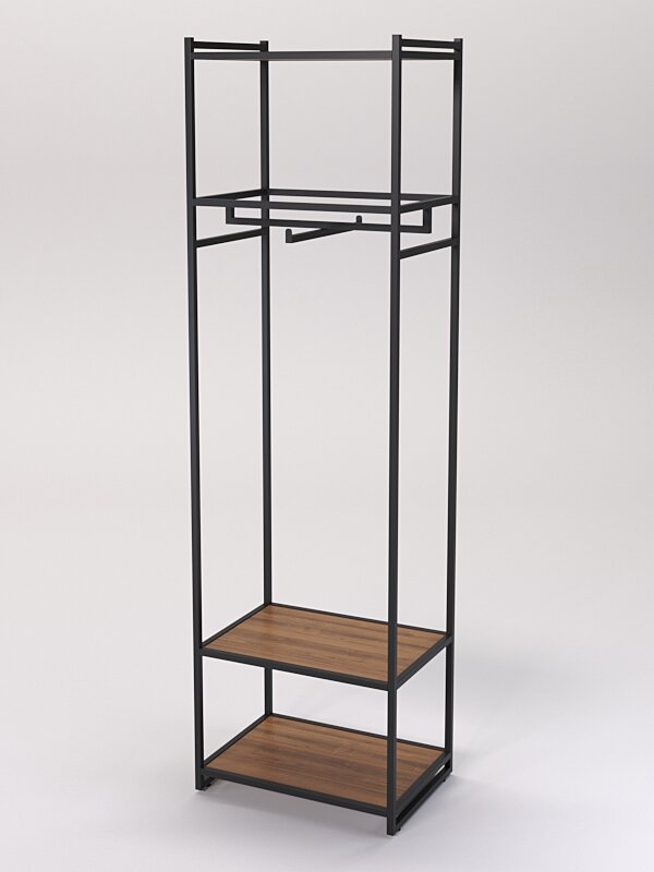 Стеллаж "Стронг" №125 в стиле лофт, Орех. Производитель товара - компания Westcom.