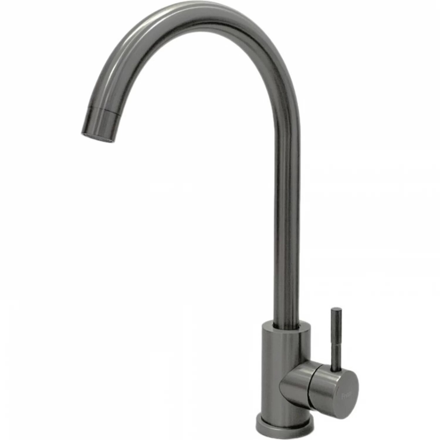 Смеситель для кухни Frap Н899 F40899-9 нержавеющая сталь, цвет оружейная сталь