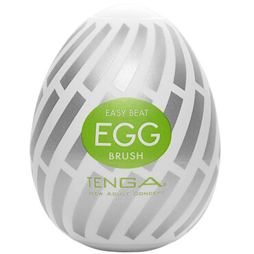 Tenga Egg Brush Мастурбатор с рельефом в виде спиралей