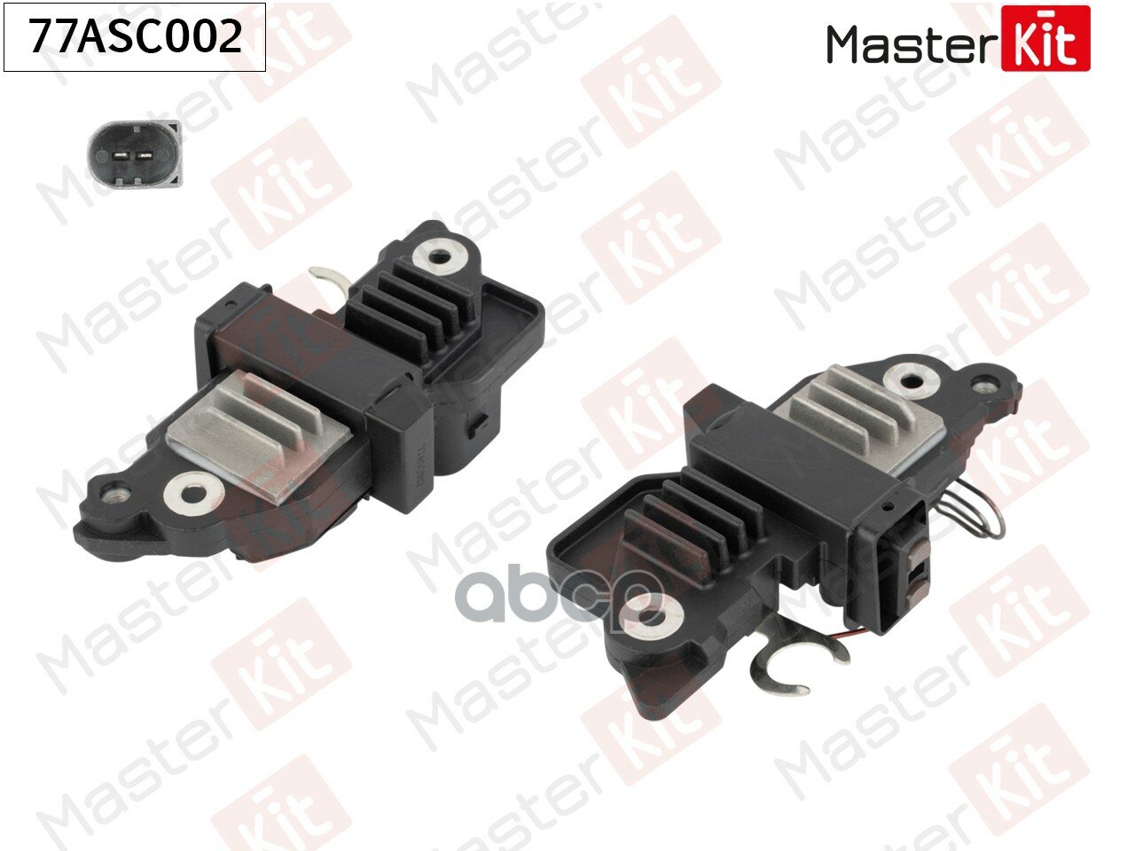 Регулятор напряжения генератора AUDI/VW 1.9TDi MasterKit арт. 77ASC002