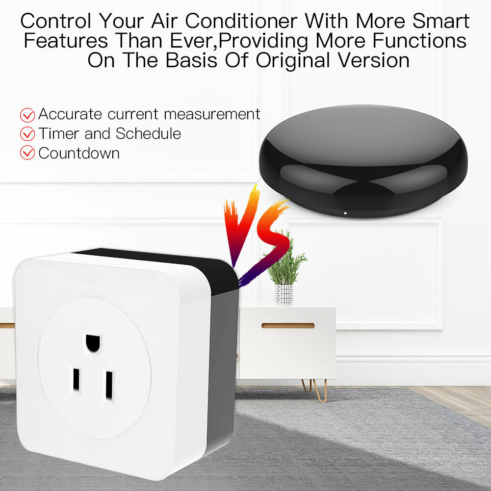 Wi-Fi Smart Socket Wi-Fi Smart Air Conditioning Companion Инфракрасная интеллектуальная розетка Wi-Fi Switch Voice Control