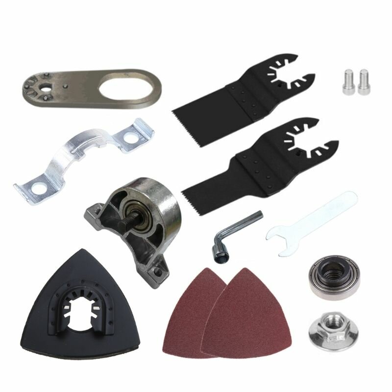 Угловая шлифовальная машина заменена на деревообрабатывающее долото с адаптером Wood Universal Treasure