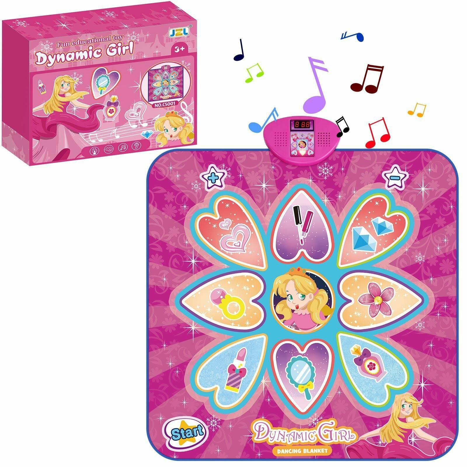 Танцевальный коврик Многофункциональное музыкальное одеяло с танцевальной педалью, коврик для фитнес-игр, развивающие игрушки для раннего развития