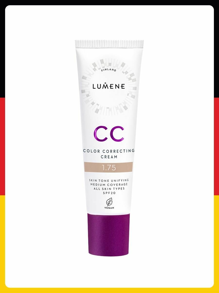 Крем-корректор цвета Lumene CC SPF20 CC Cream, 30 мл 1.75