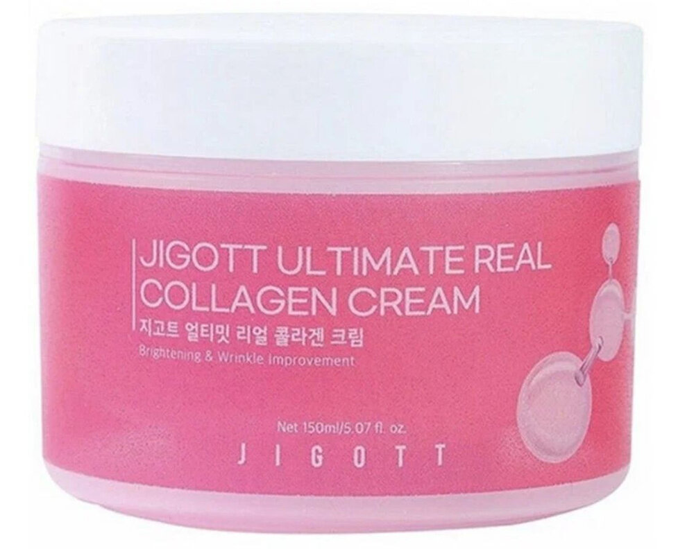 Крем для лица с коллагеном Jigott Ultimate Real Collagen Cream, 150 мл