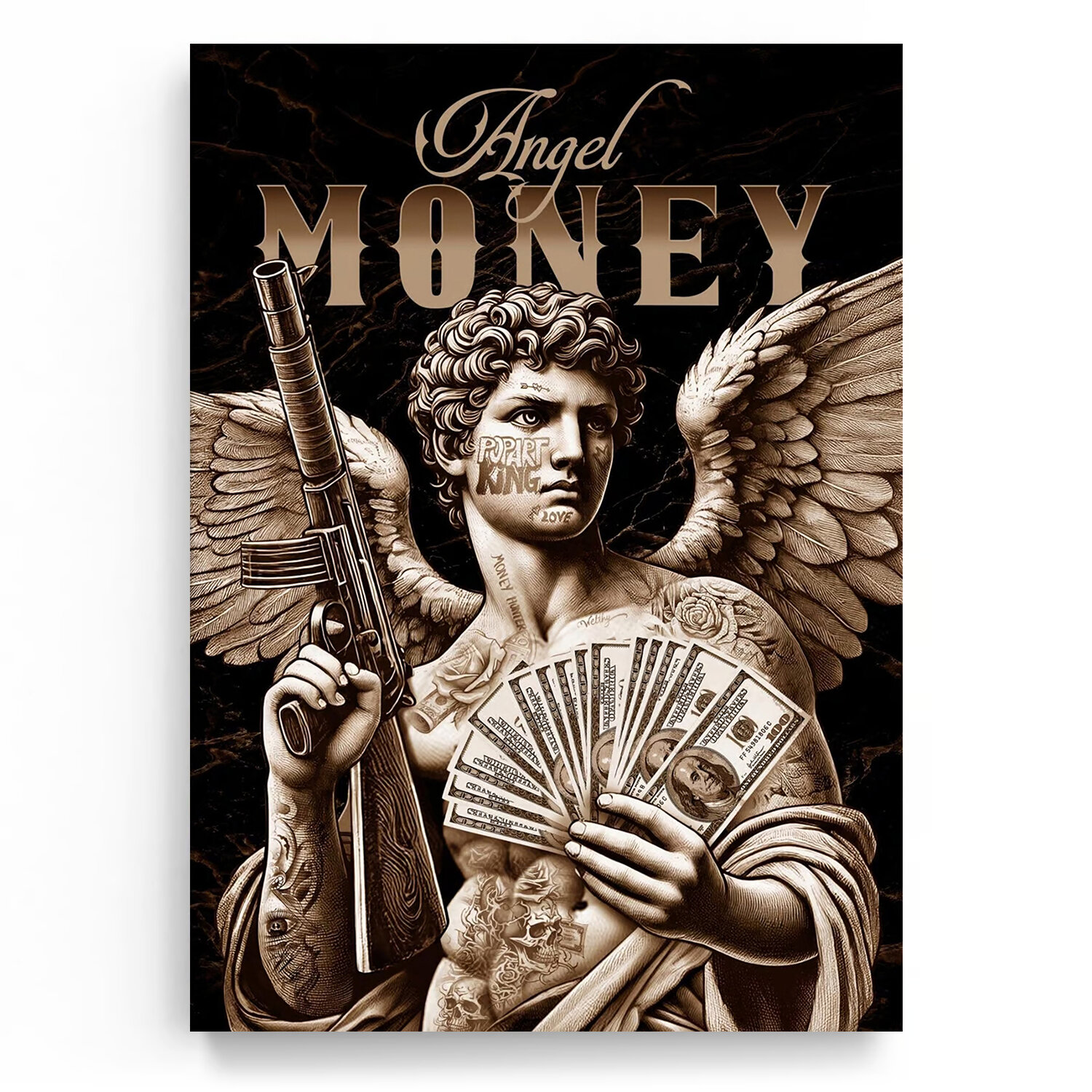 Картина на стену для интерьера - "античность, Боги Греции", 30х40 см.