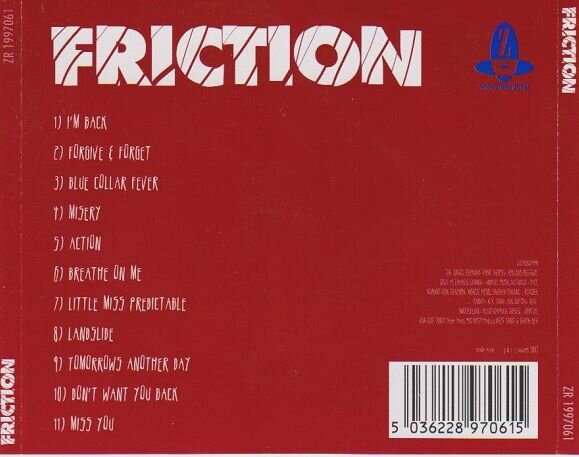 Диск Friction: Friction (1 CD) — фото 1