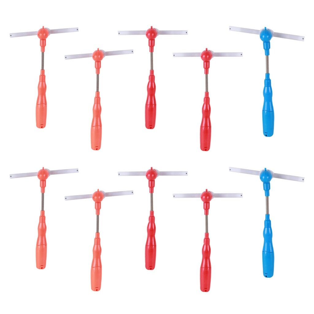 Светящаяся вертушка LED вращающаяся палочка игрушка для детей 10 дюймов, игрушка с музыкой