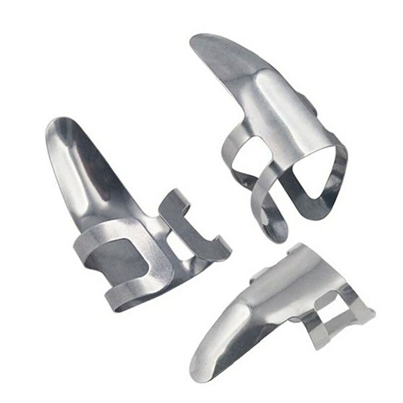 Новые 3 шт. медиаторы для гитары, медиаторы, слайды из нержавеющей стали для банджо и укулеле