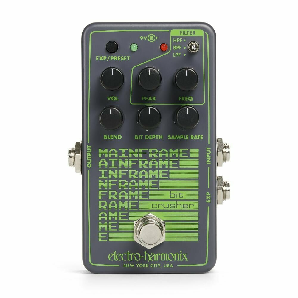 Electro-Harmonix (EHX) Mainframe Bit Crusher