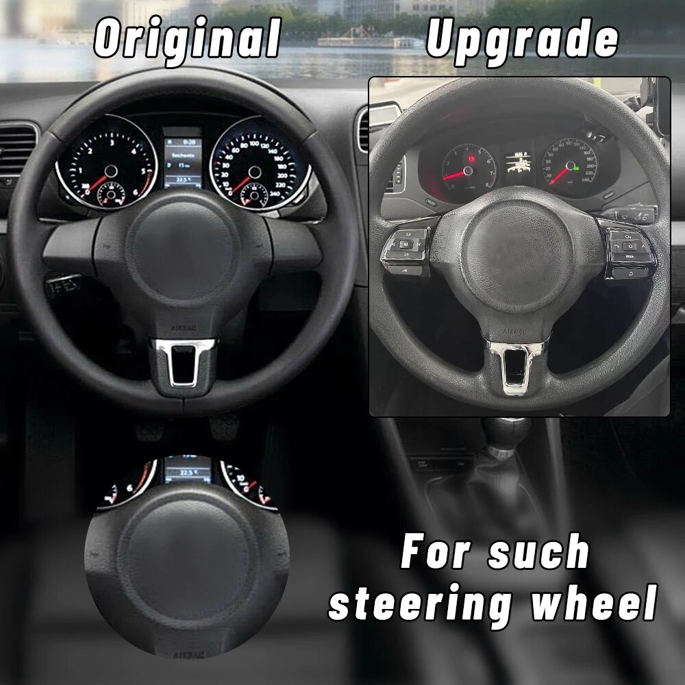 Светодиодная кнопка руля VW Golf MK6 Polo Jetta, modle B