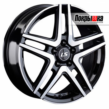 Диски литые LS Wheels LS-420 6.5х16/5х100 D57.1 ET38.0, BKF