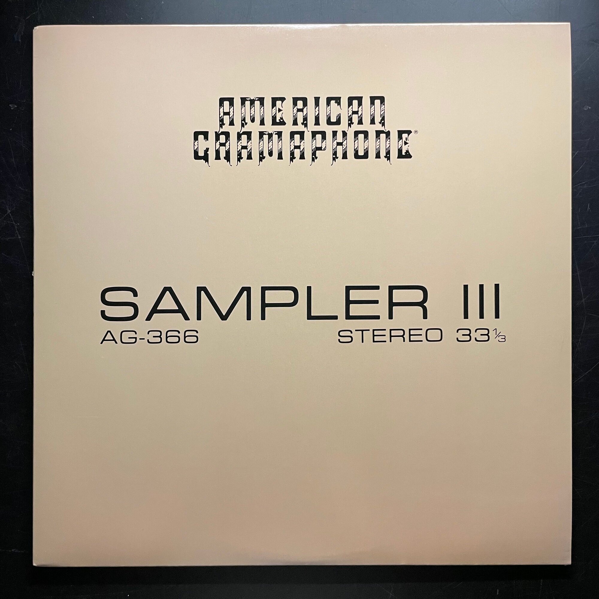 Виниловая пластинка Сборник Sampler III (США 1984г.)