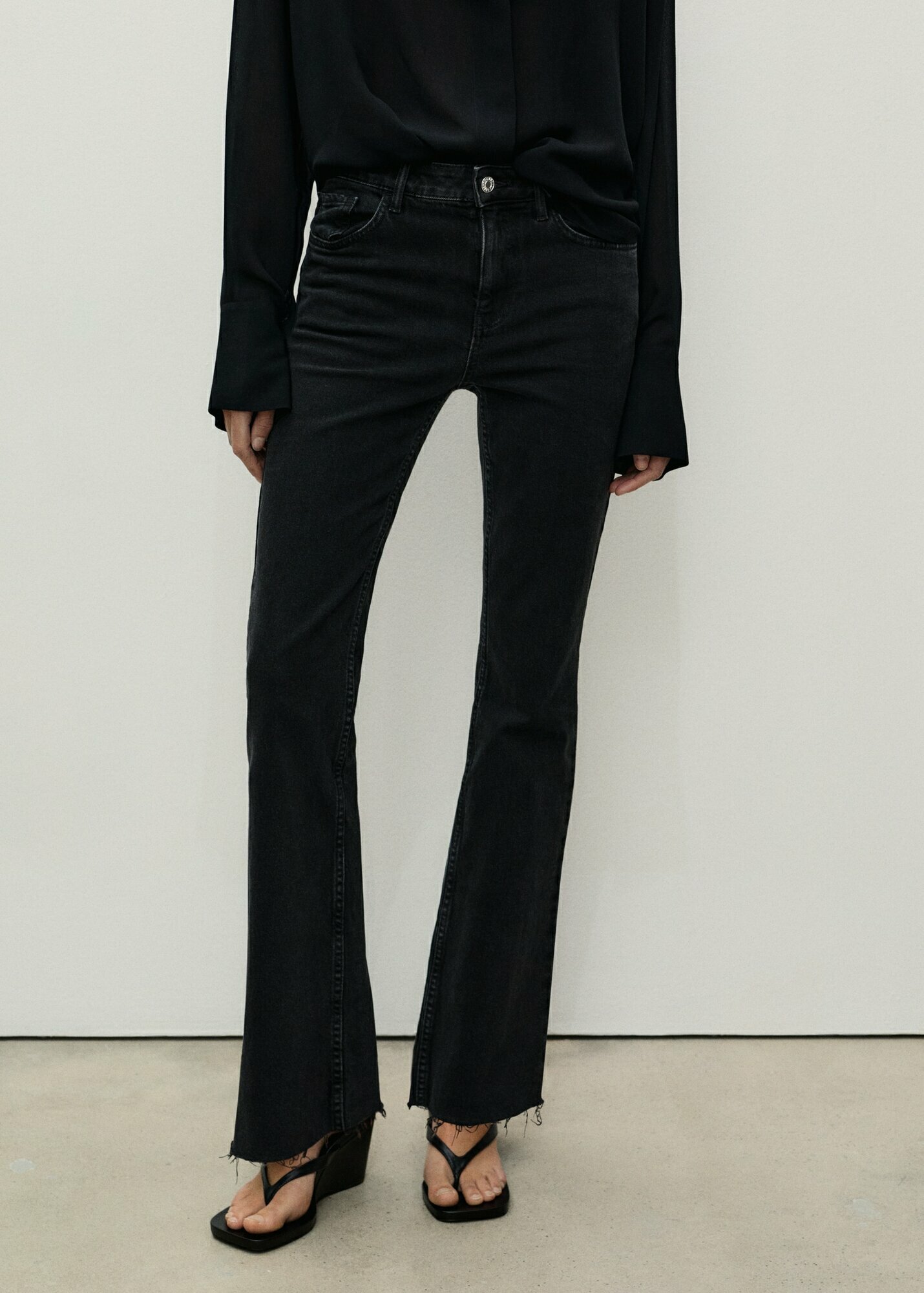 Джинсы клеш FIONA 