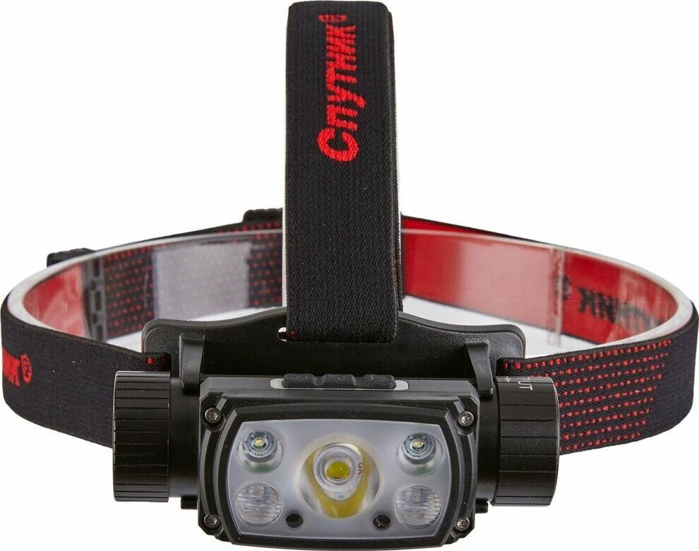 Фонарь налобный аккумуляторный светодиодный ASL655