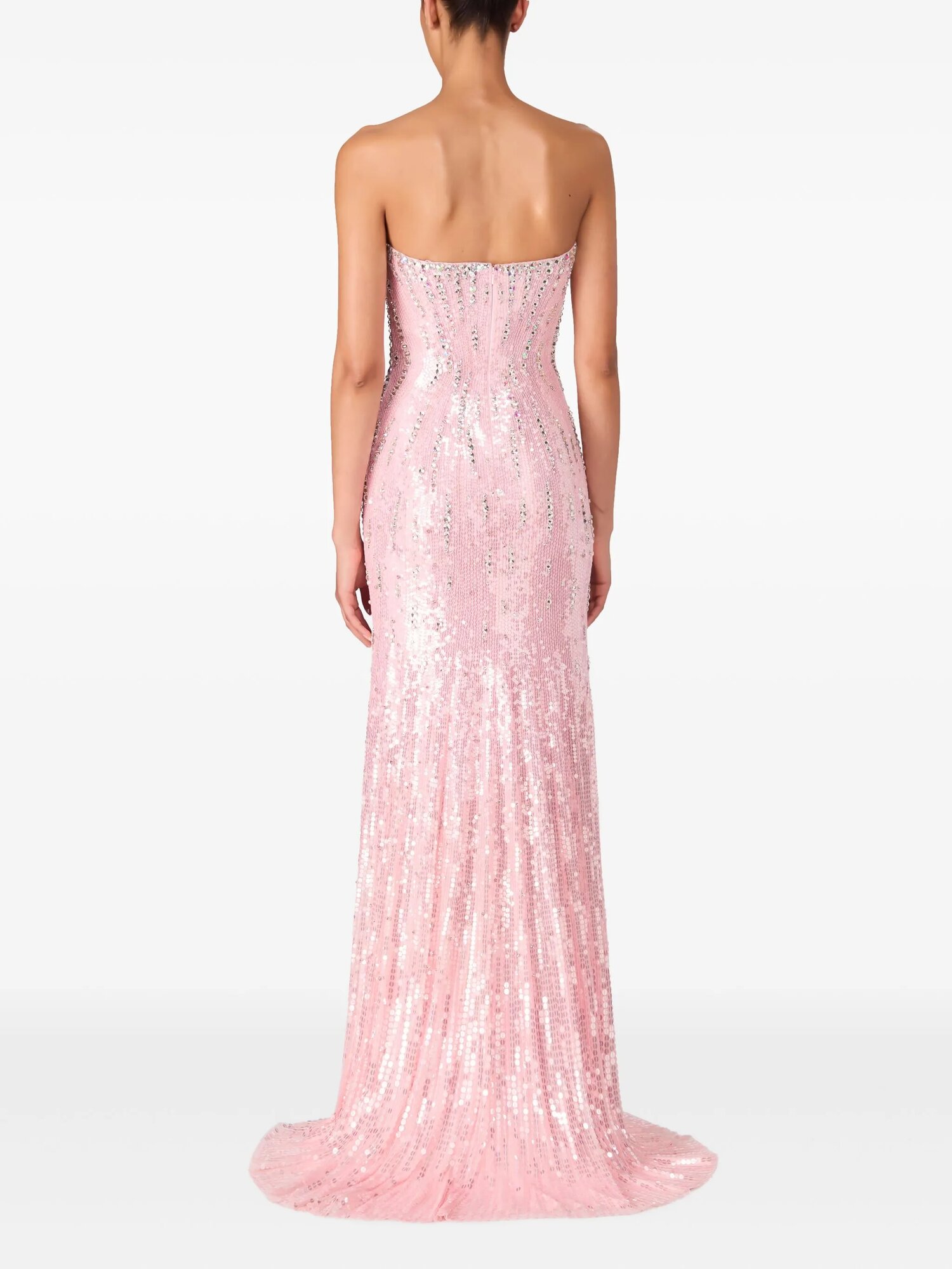 Платье Jenny Packham, размер 14, коралловый/розовый — фото 1