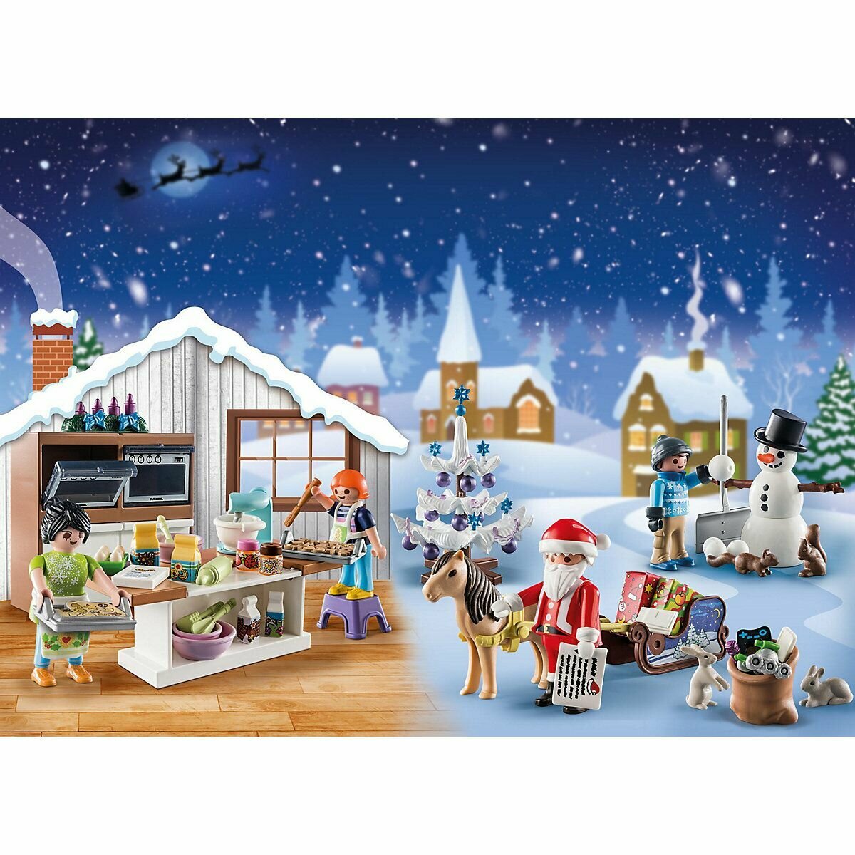 PLAYMOBIL 71088 Адвент-календарь Рождественская выпечка