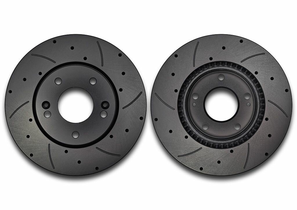 Тормозной диск Gerat DSK-F067W (передний) Performance Hyundai Tucson, Sonata /Kia Optima