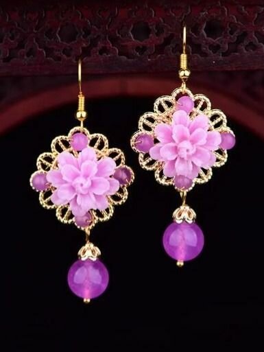 Серьги, металл