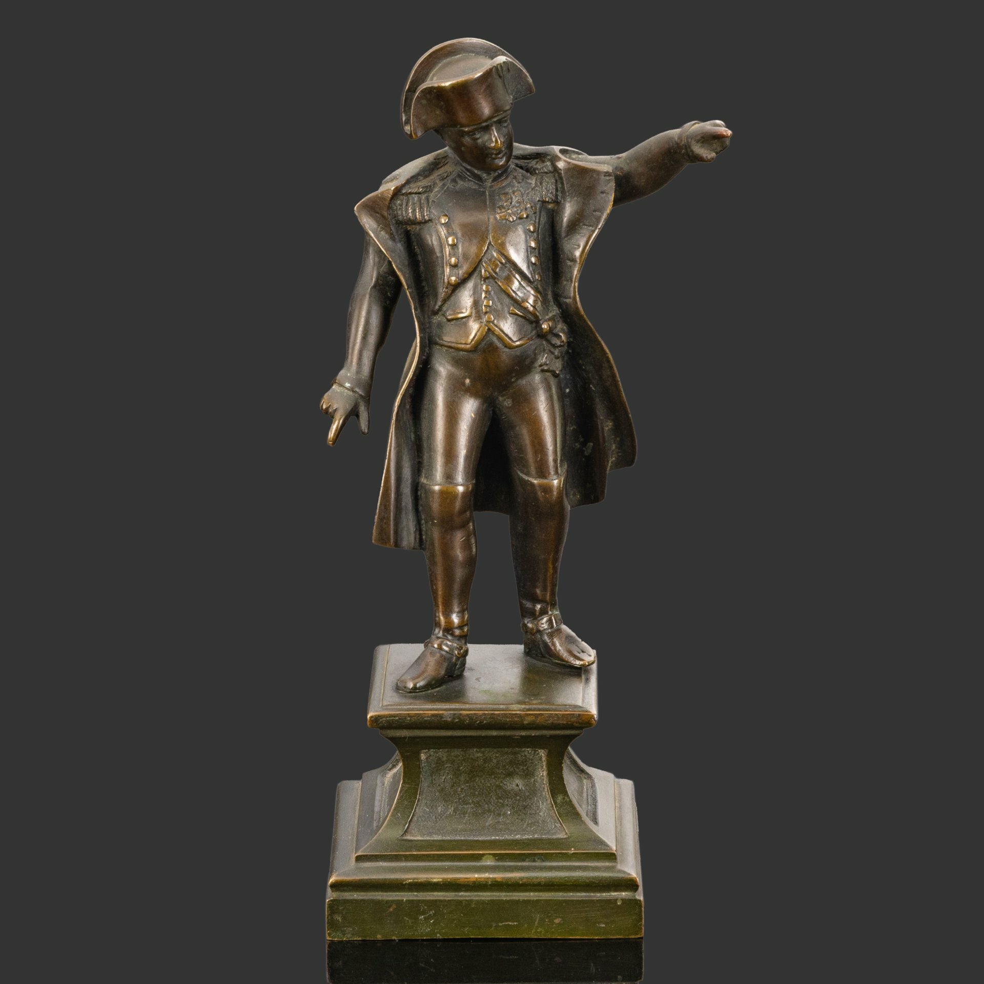 Статуэтка "Наполеон Бонапарт", бронза, литье, Западная Европа, 1900-1930 гг.