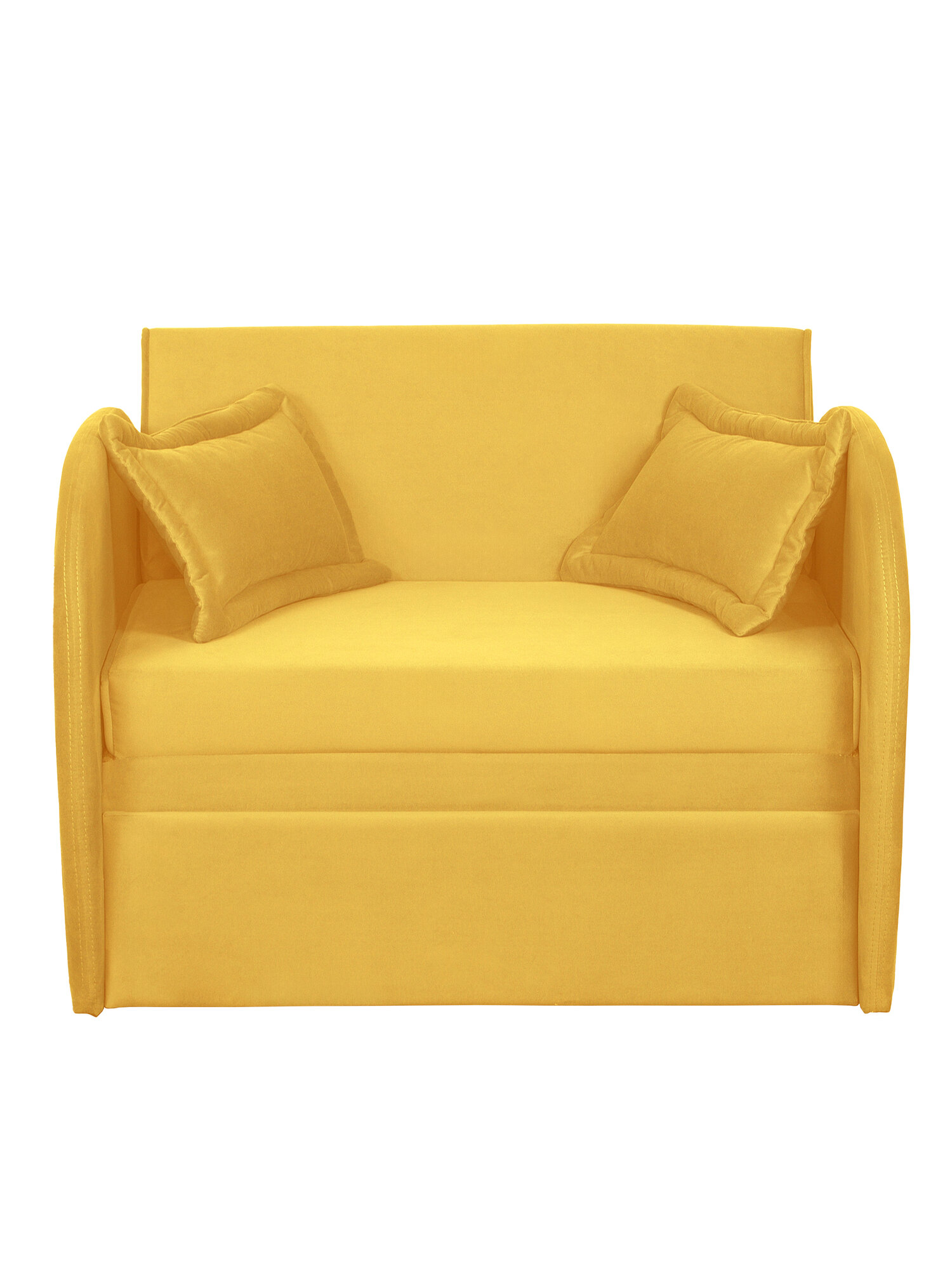 Диван мини раскладной Тедди кресло-кровать в детскую, на балкон, на кухню 100х87х73. Спальное место 90х177