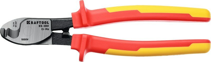 Кабелерез Kraftool 23333-20V KS-20V, d 11мм, 200мм, диэлектрический