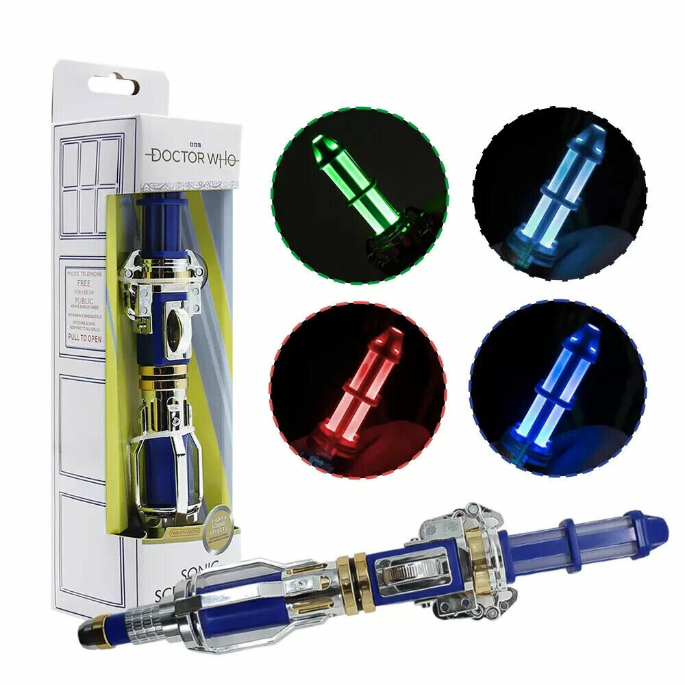 Doctor Who 12 - я акустическая отвертка игрушка с гальваническим покрытием