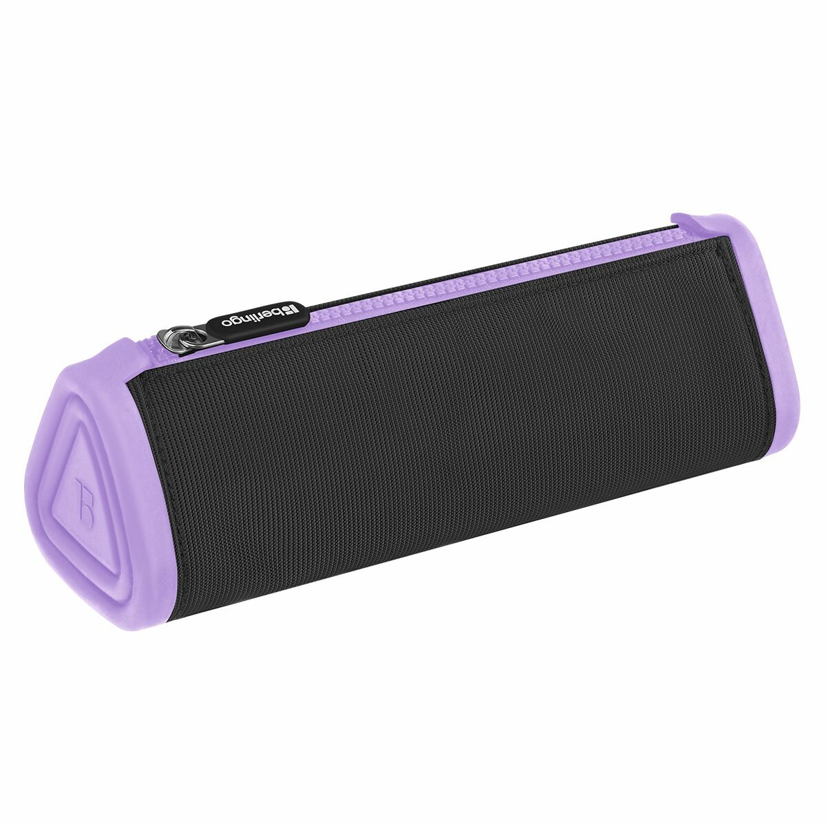 Пенал школьный мягкий 1 отделение Berlingo "Black and violet", 220х70х70мм, полиэстер (BR-PM-070502)